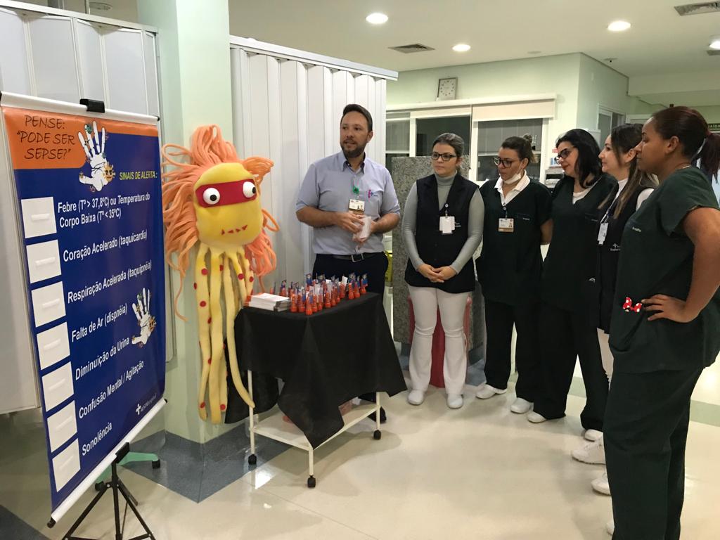 Austa Hospital Realiza Campanha Sobre Sepse E é Eleita Em Terceiro Lugar